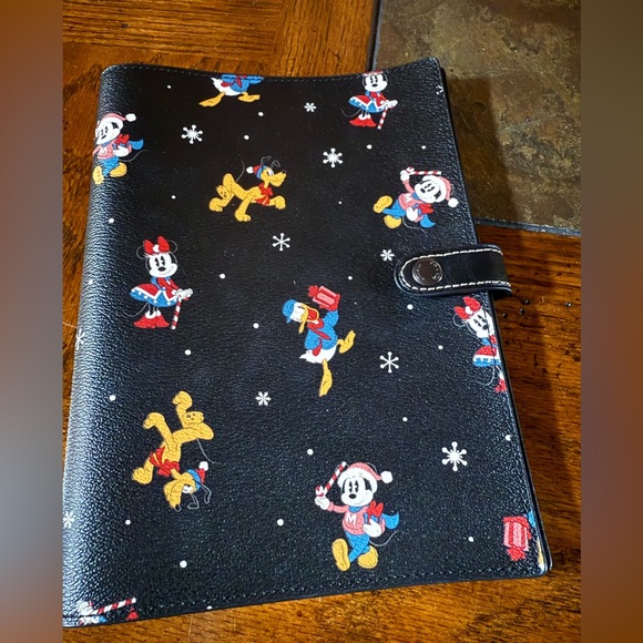 Coach | Office | Coach Christmas Disney Signature Pattern Office ...